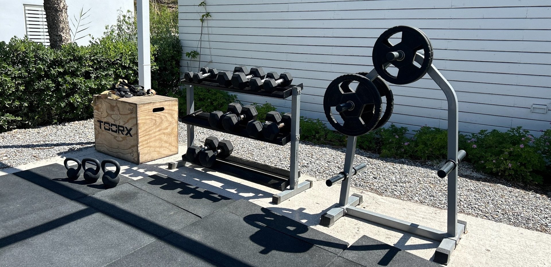 Relux Ios Hotel | Outdoor Gym