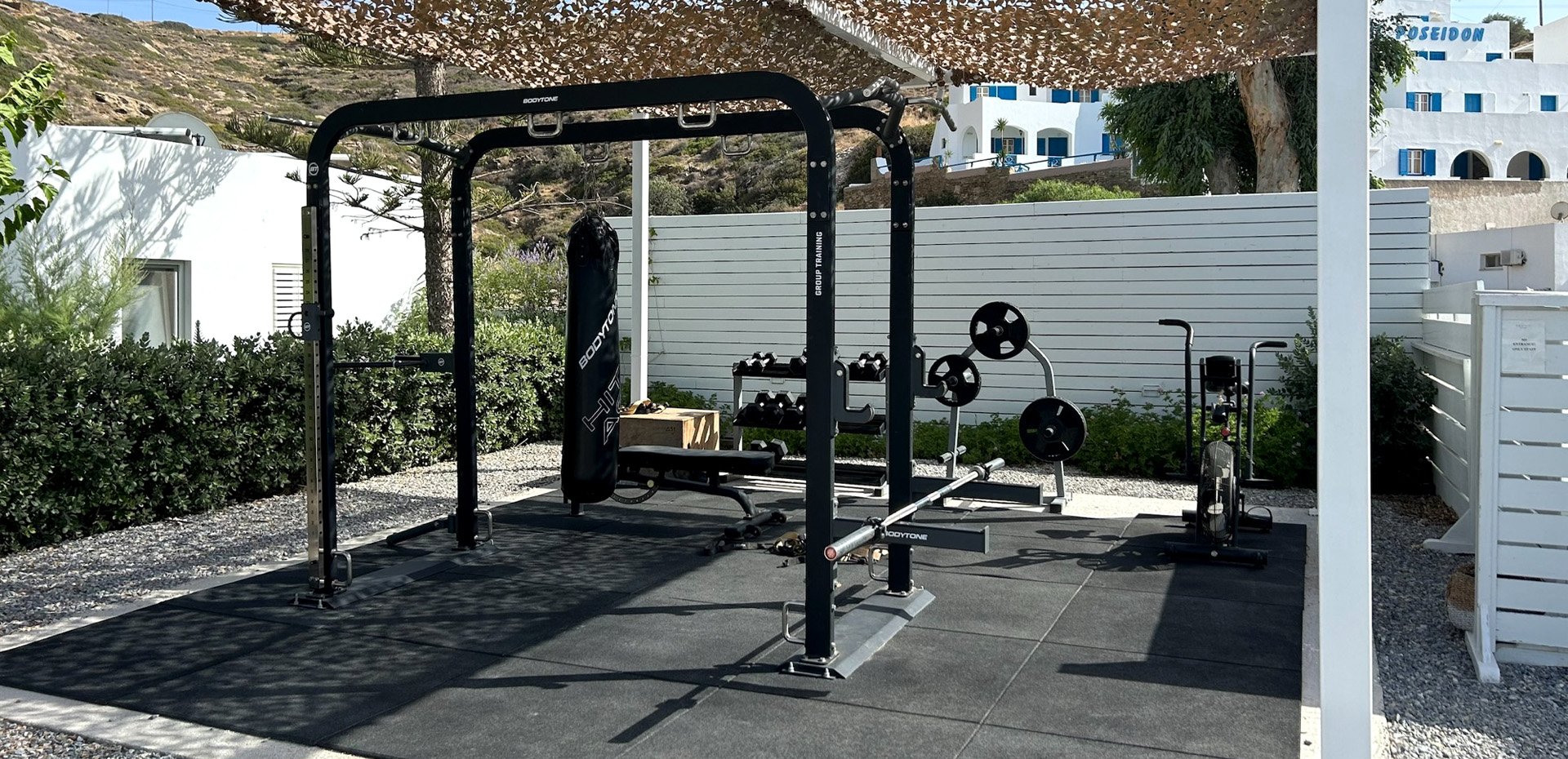 Relux Ios Hotel | Outdoor Gym